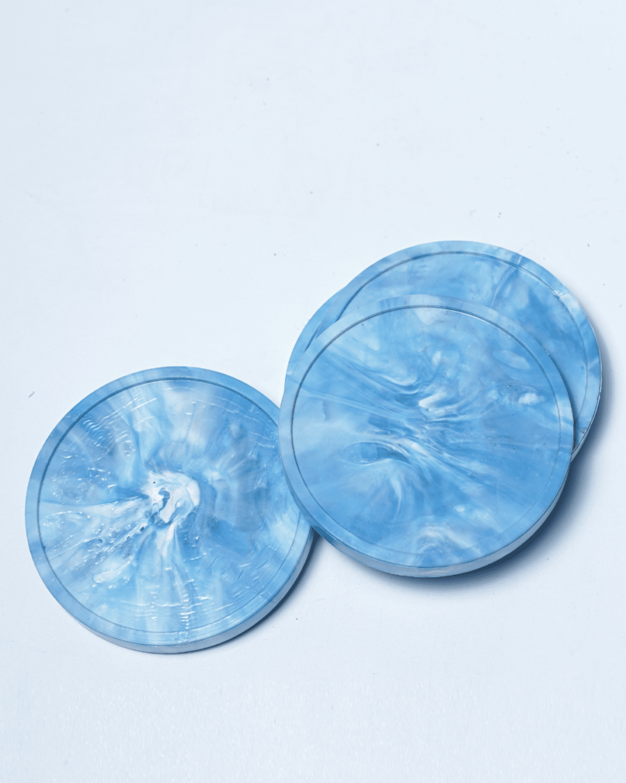 Recycled Plastic circular coasters – Eco-Friendly – Sustainable Gifts I ...