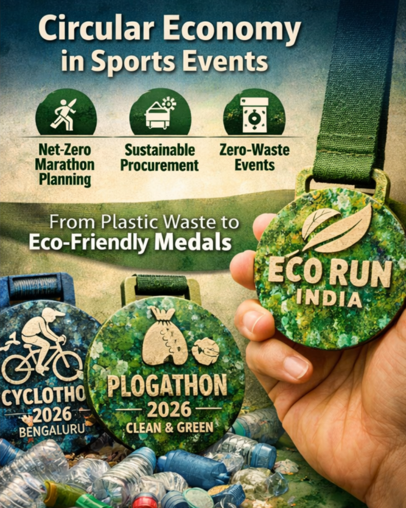 Eco-Friendly Recycled Medals Are New Standard for Marathons